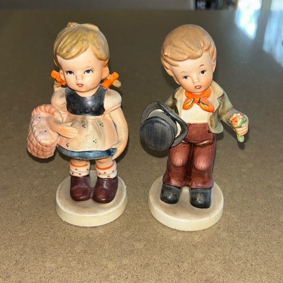 JAPAN | Accents | Vintage Pair Japan Boy Girl Figurines That Are Dab ...